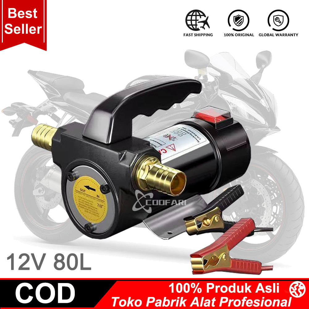 Jual Pompa Transfer Minyak Versi Ditingkatkan 80L/menit 12V/24V/220V ...