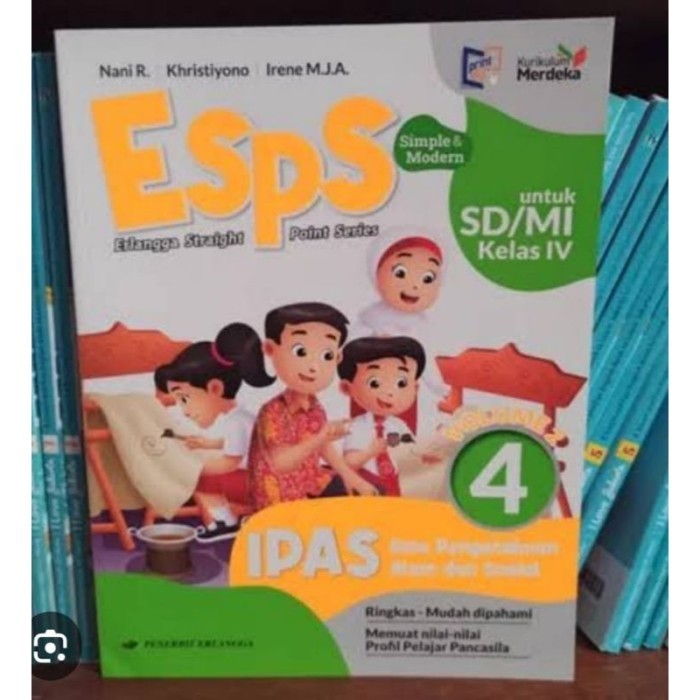 Jual Buku esps IPAS volume 2 untuk SD / MI kelas 4 kurikulum merdeka ...