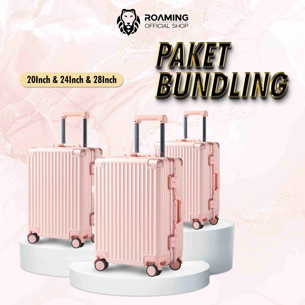 Jual [SET] Roaming Koper Kabin & Bagasi R075 Size 20+24+28 Inch ...