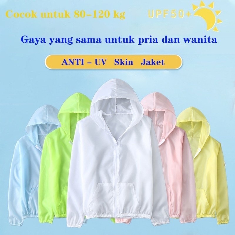 Jual Jaket Mantel Anti UV Jaket Jogging Parasut Waterproof Sun cocok ...