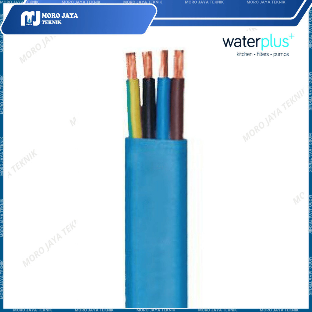 Jual WPLUS-CABLE-4x0.50-50M Waterplus+ Sub. Deep Well Pump Cable 50m ...