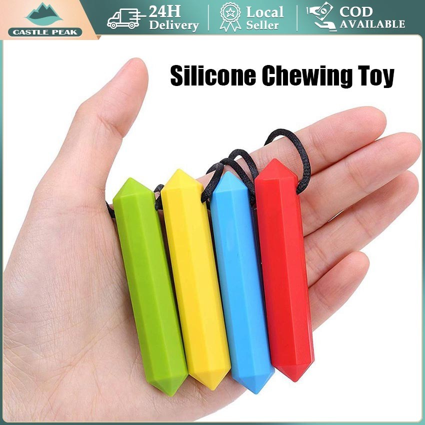 Jual Teether Gigitan Bentuk kristal Oral Motor Chew Tool/Alat Gigit ...
