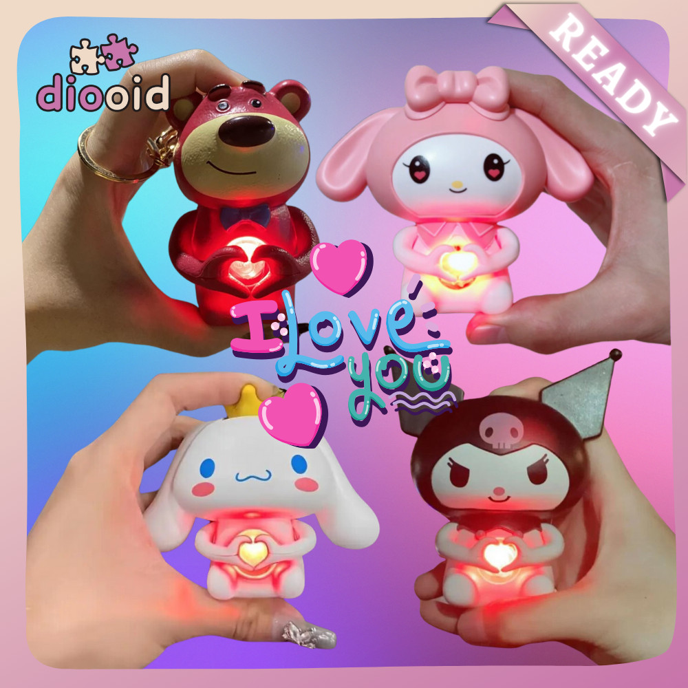 Jual [READY]Boneka Mainan Led I Love You Bersuara Bercahaya Lampu ...