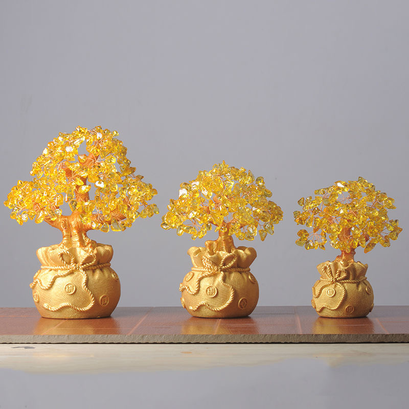 Jual Crystal Lucky Tree / Dekorasi Fengshui Chinese Modern Dekorasi ...