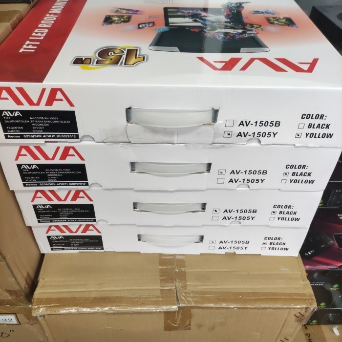 Jual Monitor Roof AVA AV-1505Y / TFT LED ROOF MONITOR AVA 15 INCH / TV ...
