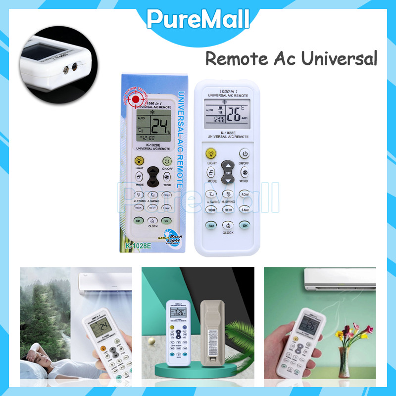 Jual C Remote / Remote Ac Universal / Multi Ac Remote | Shopee Indonesia