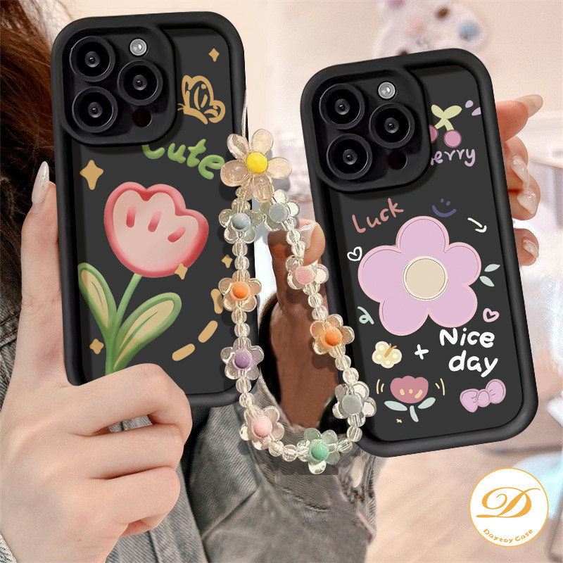 Jual Casing Lembut Tali Bunga Tulip Segar Untuk Realme C53 C51s C35 C11 ...