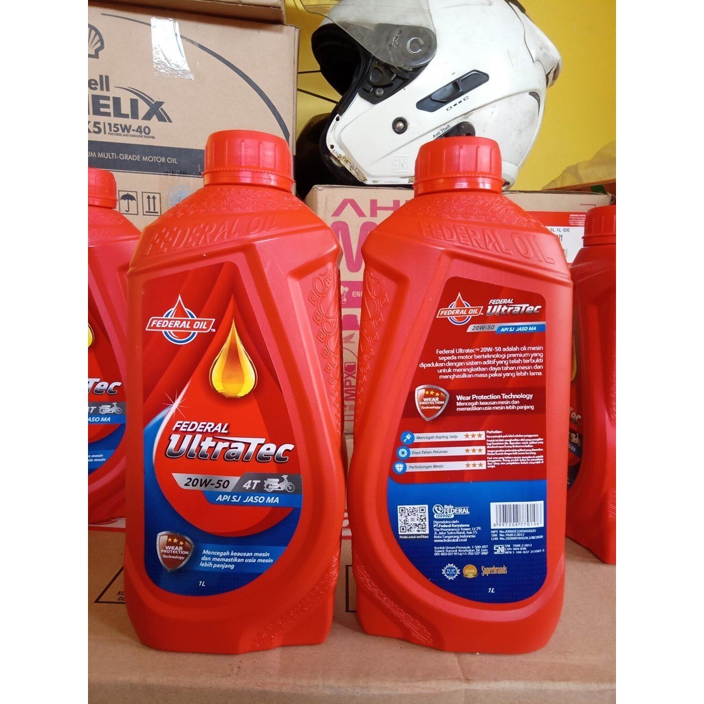 Jual oli fedral ultratech 1 liter / 1L | Shopee Indonesia