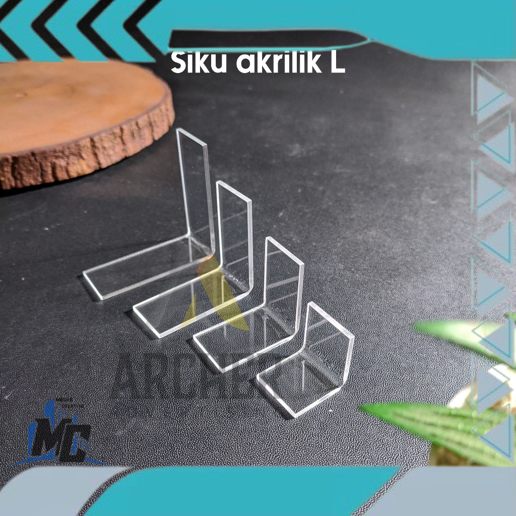 Jual MC SIKU L SUDUT CUSTOM AKRILIK 2MM | Shopee Indonesia
