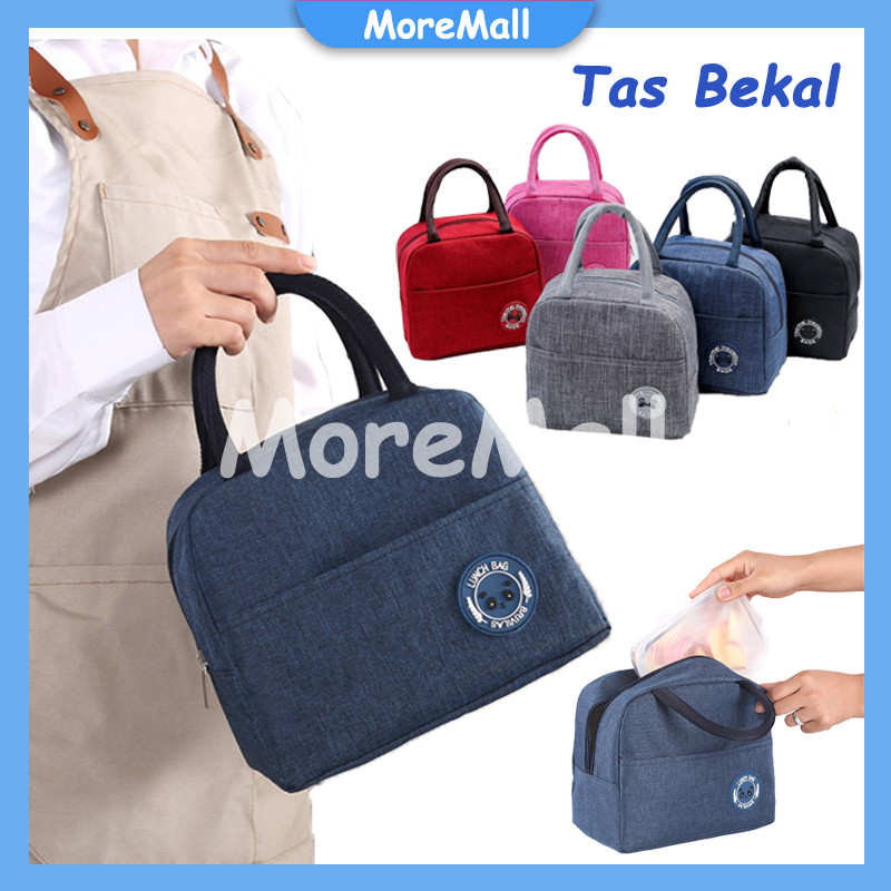 Jual Tas Lunch Box/Lunch Bag Premium Cooler/Tas Bekal | Shopee Indonesia