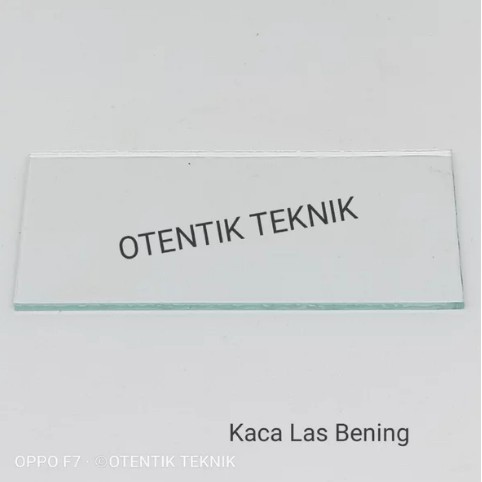 Jual ***50PCS*** KACA LAS BENING - KACA CLEAR KEDOK LAS TRANSPARAN ...