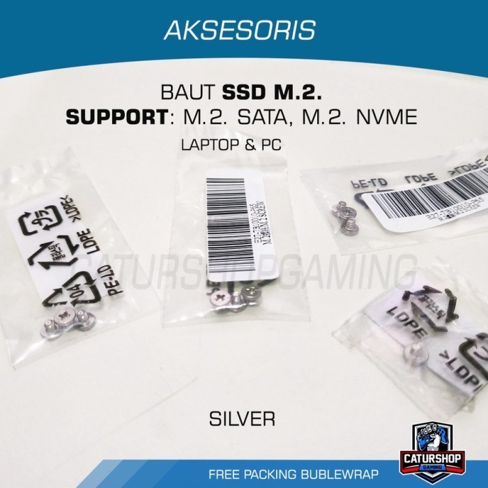 Jual BAUT SSD NVME BAUD / SKRUP SCREW M.2 M2 M 2 SATA BAUT LAPTOP & PC ...