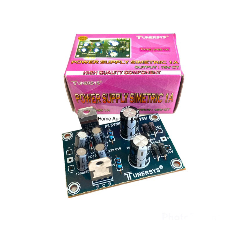 Jual Kit Power Supply Simetris 1A 12V 15V CT Tunersys | Shopee Indonesia