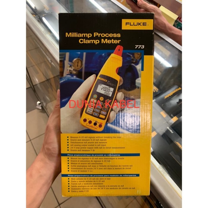 Jual Milliamp Process Clamp Meter Fluke 773 Tang Amper Ampere | Shopee ...