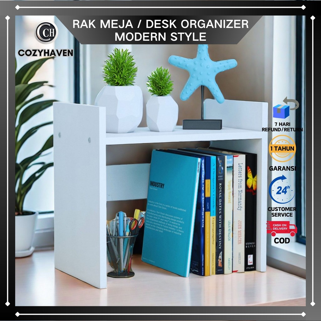 Jual CozyHaven - Rak Meja 1 Tingkat Rak Desktop Serbaguna Hiasan Meja ...