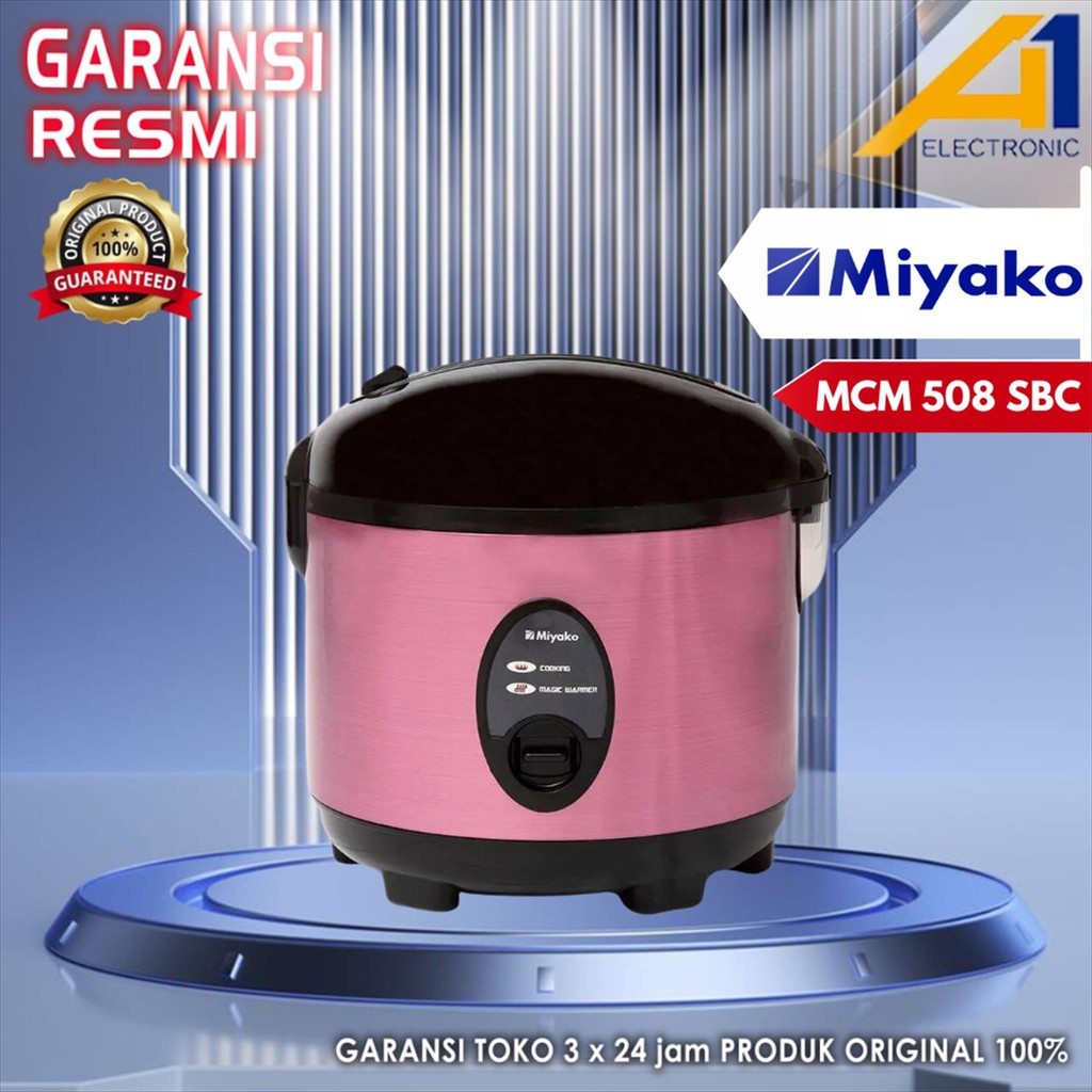 Jual MIYAKO RIce Cooker MCM 508 SBC / MCM 508SBC / MCM508SBC , 1.8 L ...