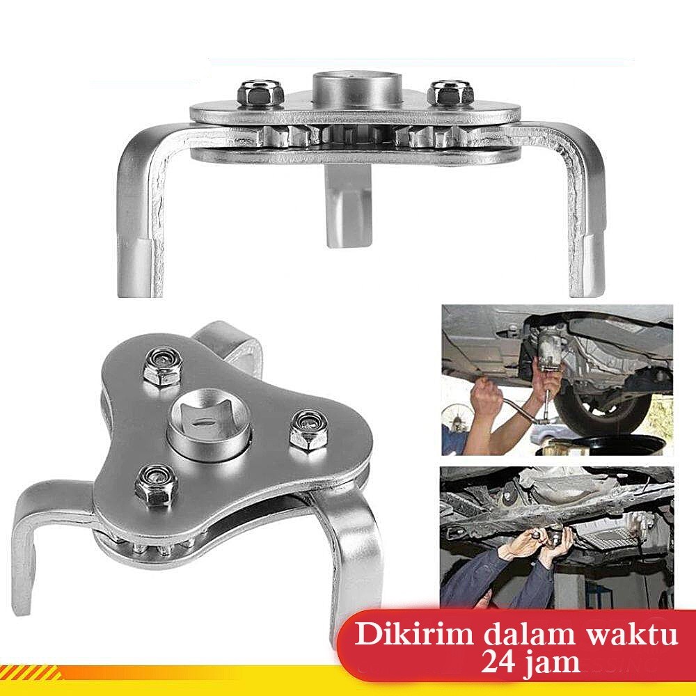 Jual Kunci Pembuka Filter Oli Tekiro /2 Arah Oil Filter / 3 Kaki 63 ...