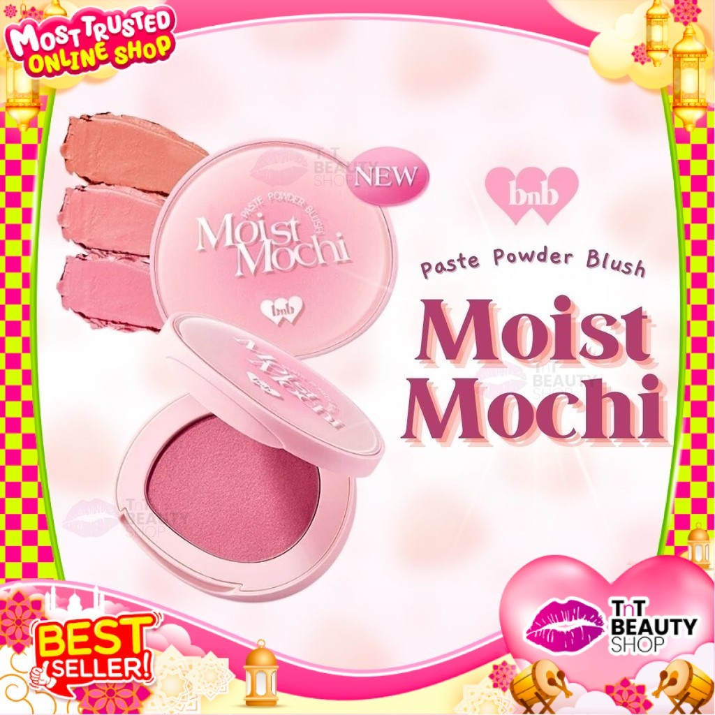 Jual BNB barenbliss Moist Mochi Paste Powder Blush 12H Lasting Color ...