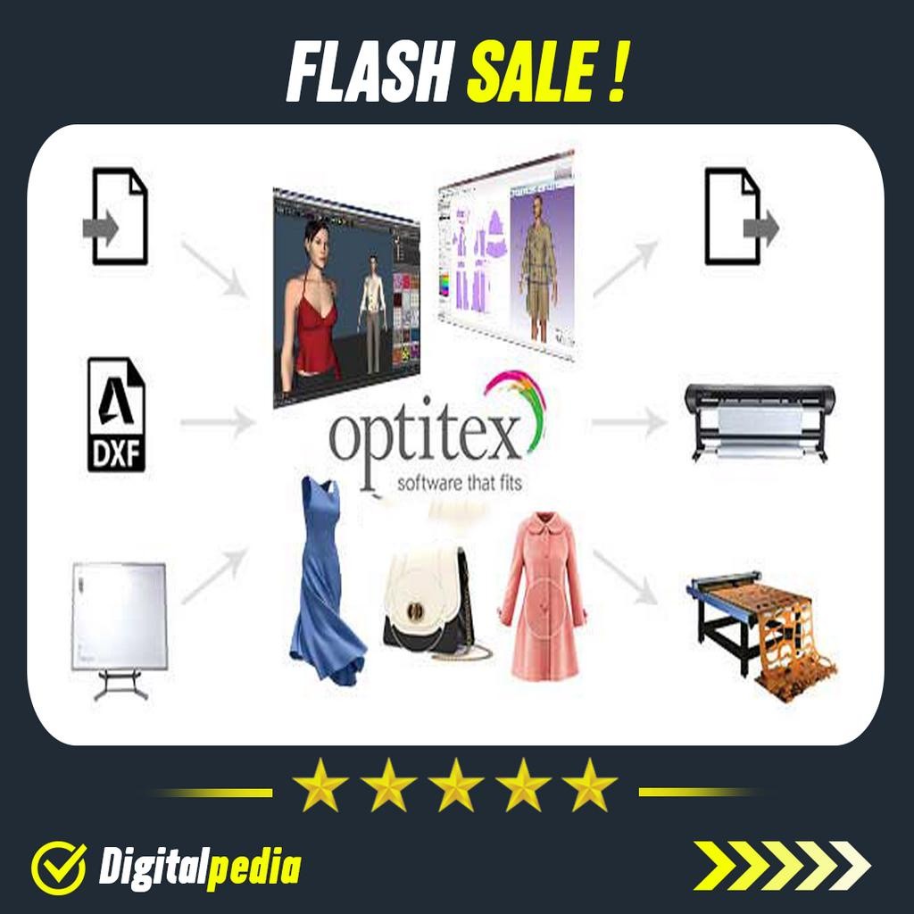 Jual Aplikasi Optitex 15 Plus Extra Pack Patrun Fashion Desain Full ...