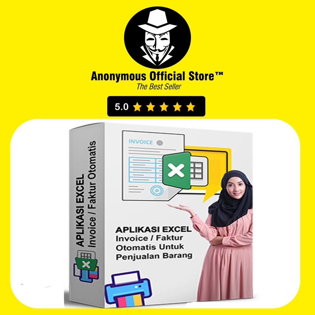 Jual PROGRAM SMART EXCEL INVOICE STRUK KUITANSI KWITANSI NOTA FAKTUR ...