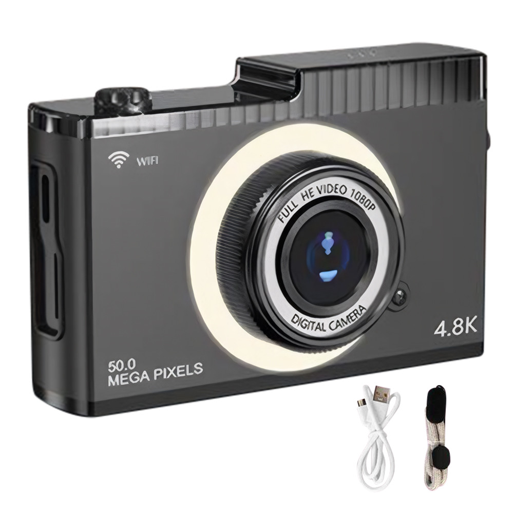 Jual 4K FHD 50MP Digital Camera Auto Focus Camera 2.4inch IPS Screen ...