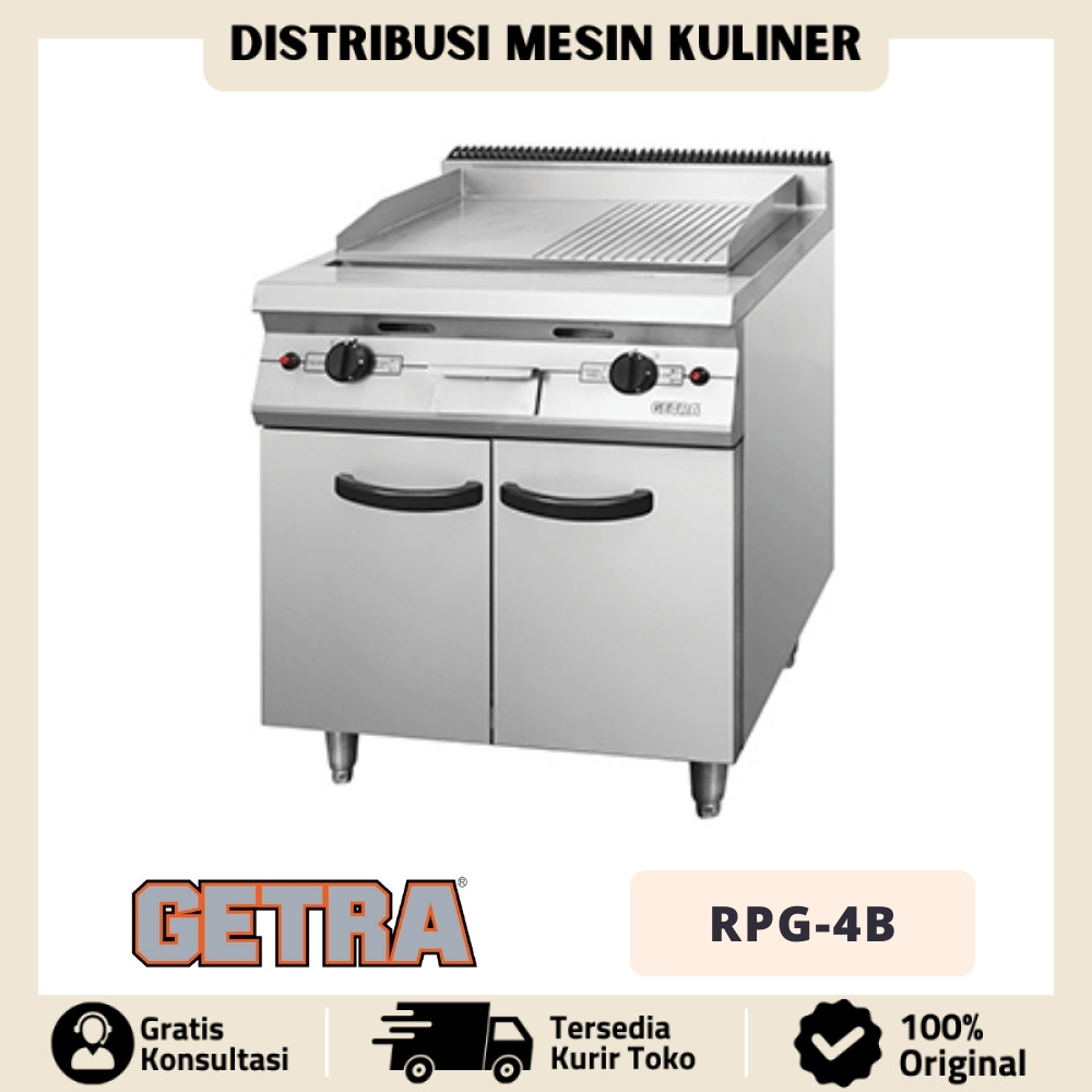 Jual GAS OPEN GRIDDLE GETRA RPG-4B GAS HALF GROOVED GRIDDLE WITH ...