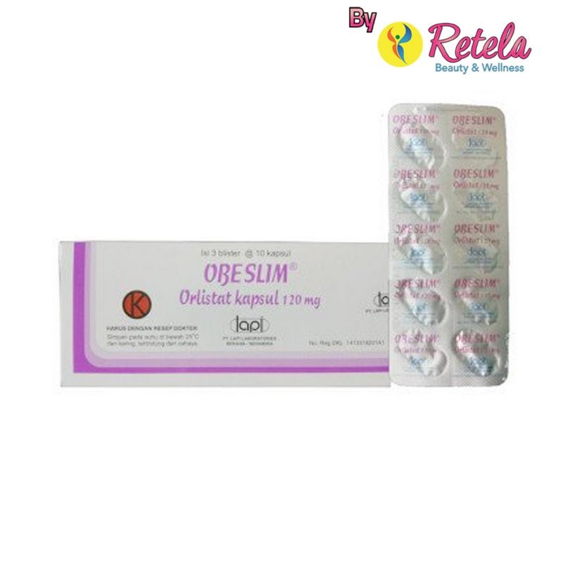 Jual OBESLIM 120MG 1 BOX 30 KAPSUL | Shopee Indonesia