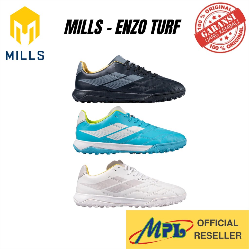 Jual SEPATU FUTSAL MILLS ENZO TURF | Shopee Indonesia