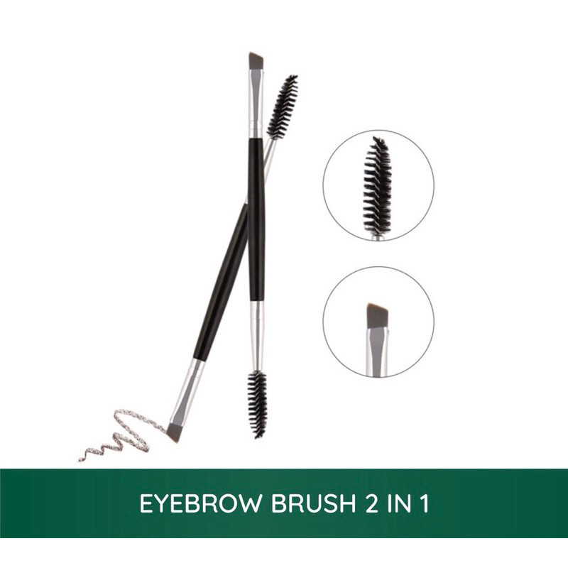 Jual (wk acc) kuas alis 2in1 set / brush alis / alat kecantikan / Kuas ...
