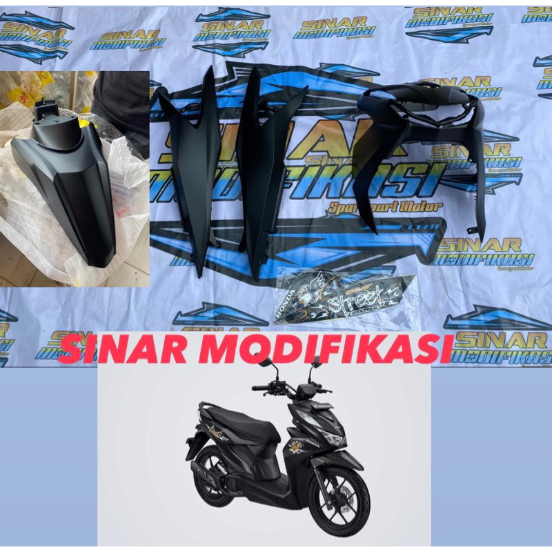Jual fullbody halus beat LED street warna navy doff 2020 2021 2022 2023 ...