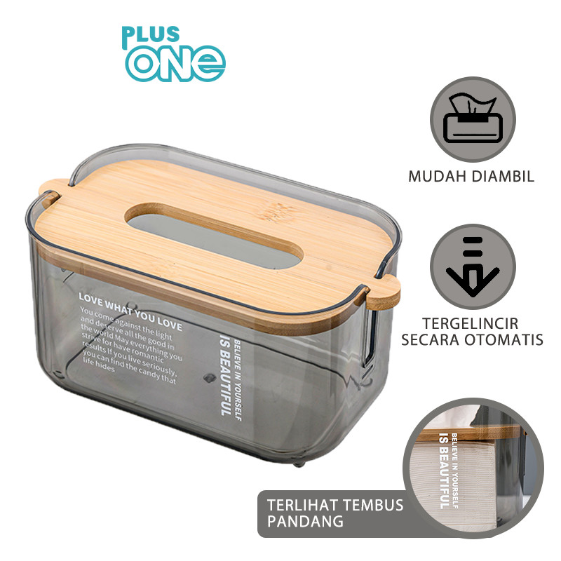 Jual Plusone - Tempat Tissue Premium / Tissue Box / Tempat Tisu Motif ...