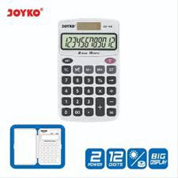 Jual Joyko Calculator CC-43 Kalkulator CC43 12 Digits Kecil Mini Saku ...