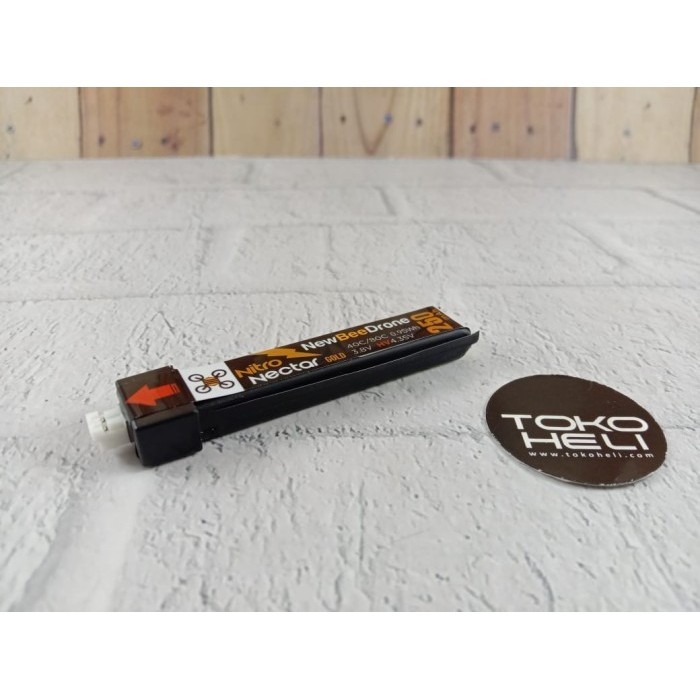 Jual NewBeeDrone Nitro Nectar Gold 250mAh 1S HV PH2.0 LiPo LiHV Battery ...