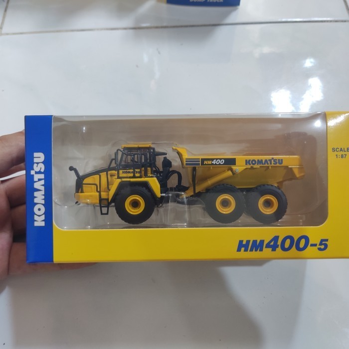 Jual AS27 Dealer Box Miniatur Alat Berat Komatsu Articulated Dump Truck ...