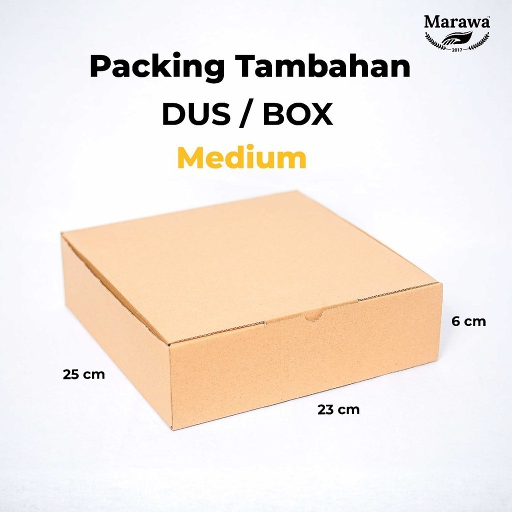 Jual Box Packaging Ukuran Medium (M) | Shopee Indonesia