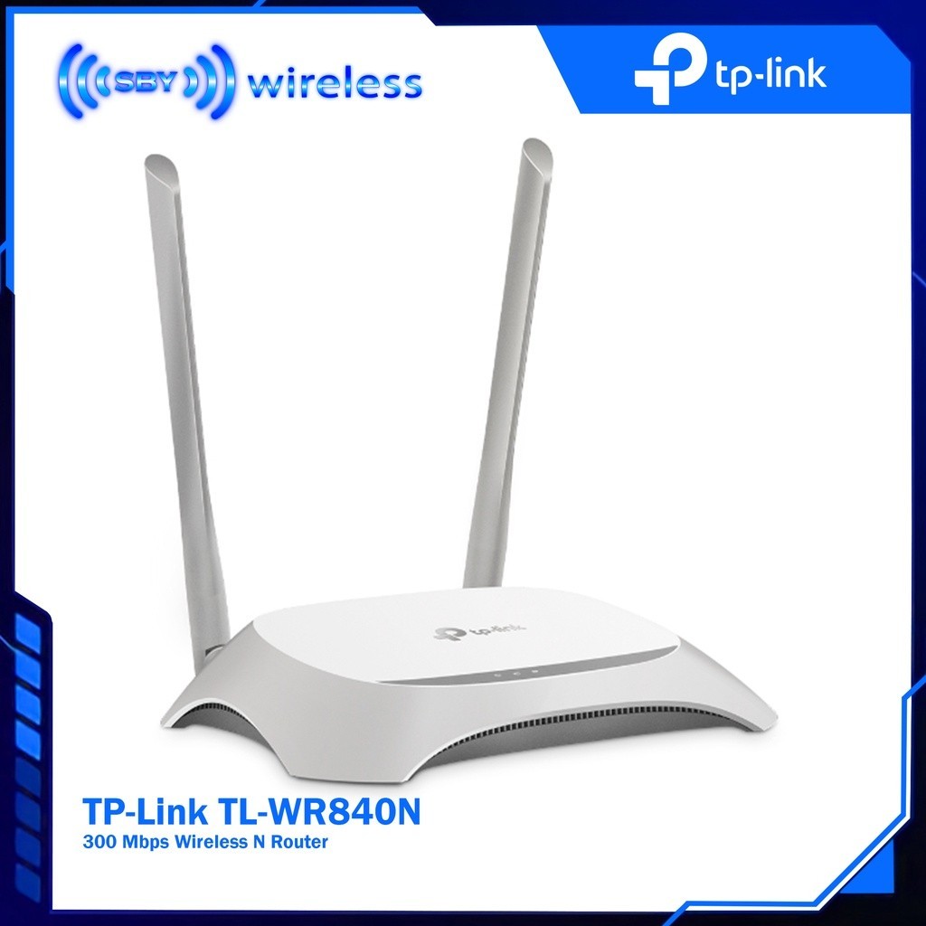 Jual TPLINK TLWR840N 300MBps Wireless Router TL-WR840N | Shopee Indonesia