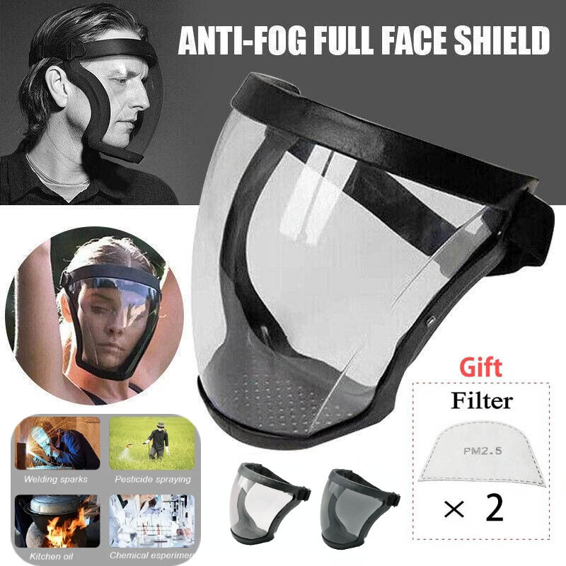 Jual UV400 Super Protective Face Shield Anti-Fog Full Face High ...