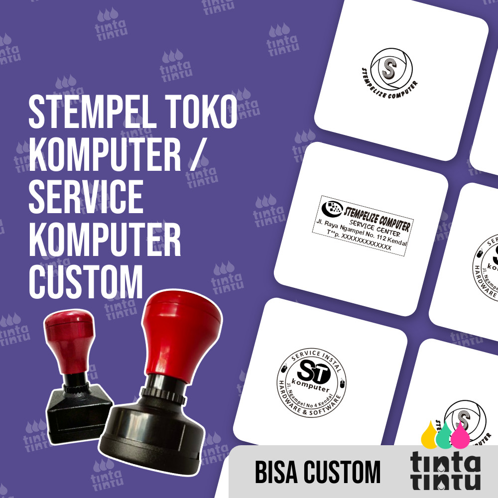 Jual Stempel Toko Komputer / Service Komputer Custom | Shopee Indonesia