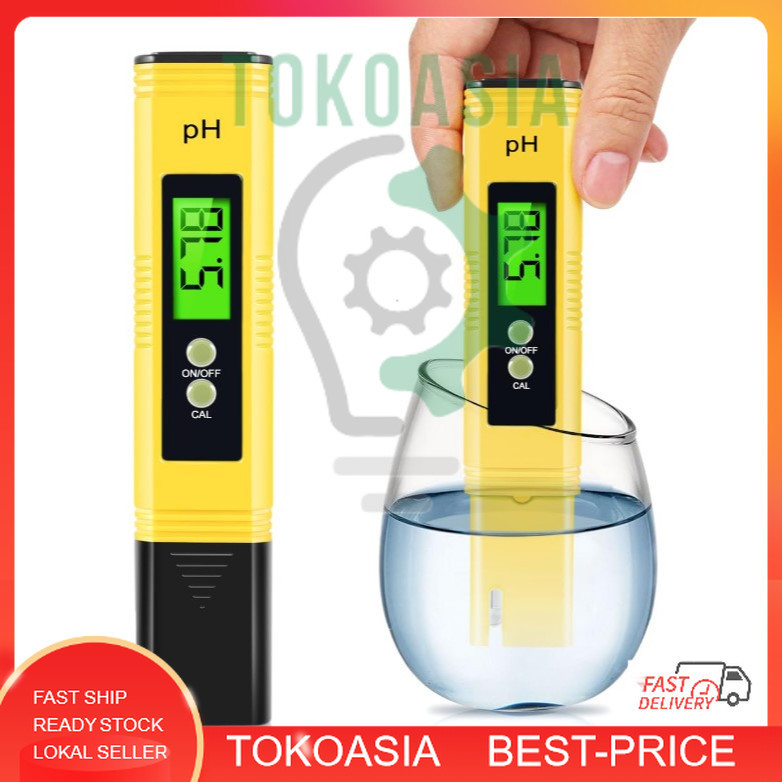 Jual PH Meter Handheld , Digital PH Tester 0.01 High Accuracy PH Meter ...