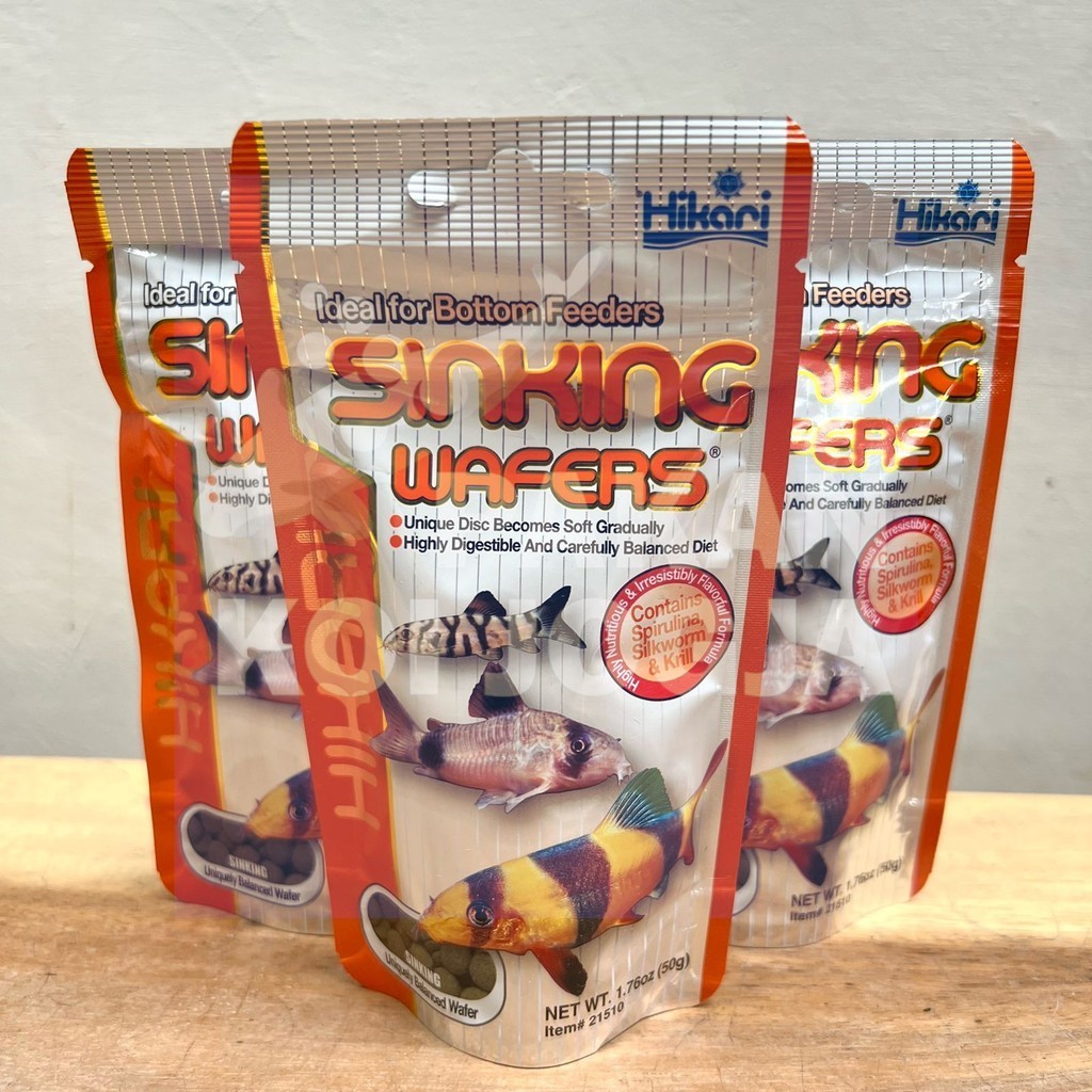 Jual Hikari Tropical SINKING WAFERS 50GR Wafer Pakan Ikan | Shopee ...