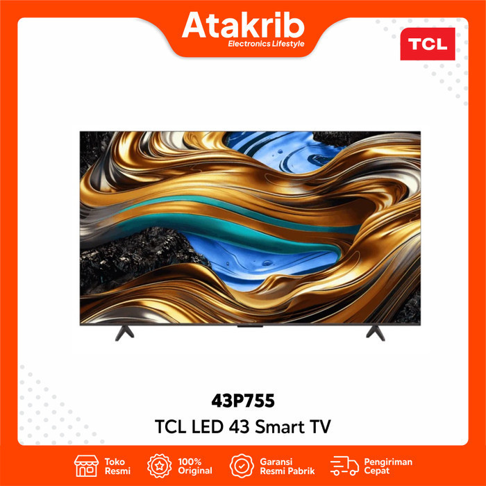 Jual TCL LED 43 43P755 P755 4K UHD Google TV | Shopee Indonesia