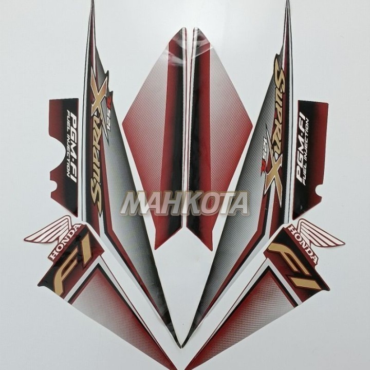 Jual Striping Stiker Polet Sepeda Motor List honda supra x 125 r 2009 ...