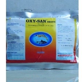Jual GY76TR54 Oxysan Aquatic 100gram, otc, oxy san Aquatic. obat ikan dan udang | Shopee Indonesia