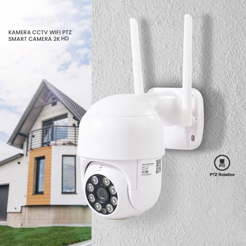 Jual CCTV V380 Kamera CCTV WiFi PTZ Smart Camera 2K HD - P1 Smart ...