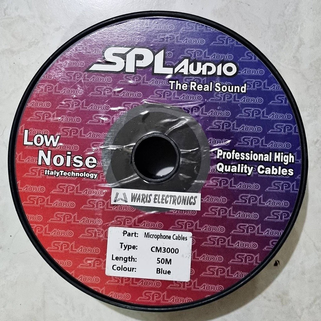 Jual Kabel Mic Stereo Isi 3 SPL AUDIO CM3000 ROL 50M 50 meter | Shopee ...