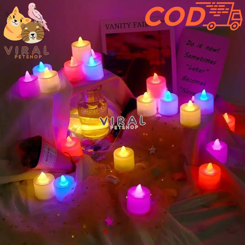 Jual ViraL PetShop Lampu Lilin LED Lampu Hias Lilin Elektrik Lilin ...