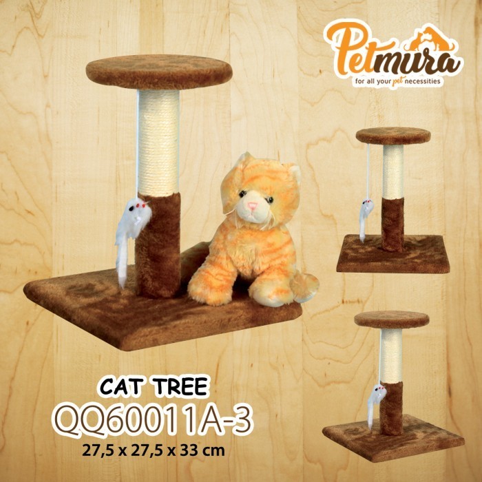 Jual Cat Tree GARUKAN KUCING MAINAN KUCINGQQ60011A-3 | Shopee Indonesia
