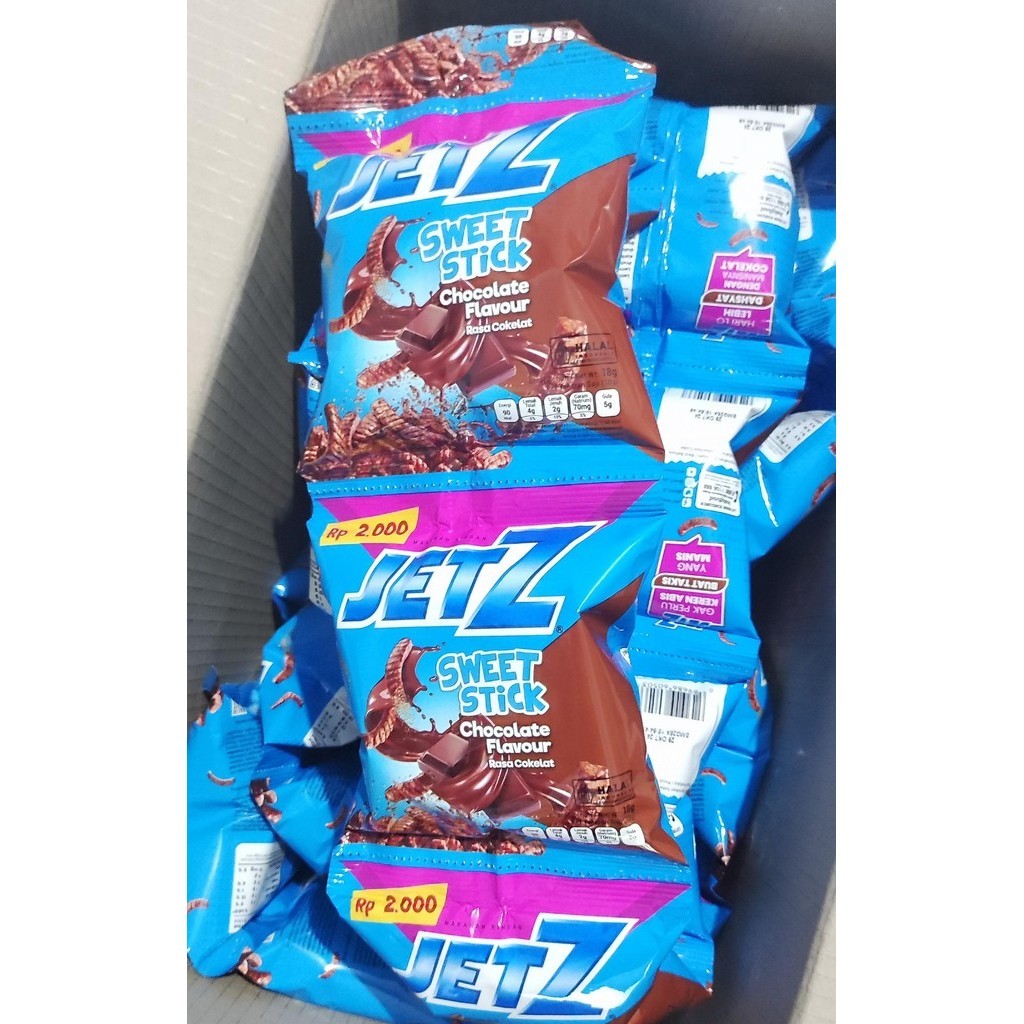 Jual JetZ Sweet Stick Chocolate PCS | Shopee Indonesia
