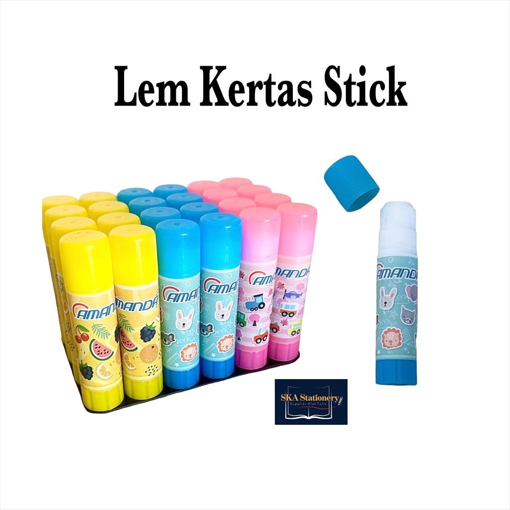 Jual Lem Kertas Stick / Glue Stick Fancy (Pcs) | Shopee Indonesia
