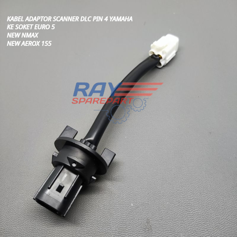 Jual SOKET ADAPTOR SCANNER DLC YAMAHA PIN 4 KE SOKET EURO 5 / KONEKTOR ...